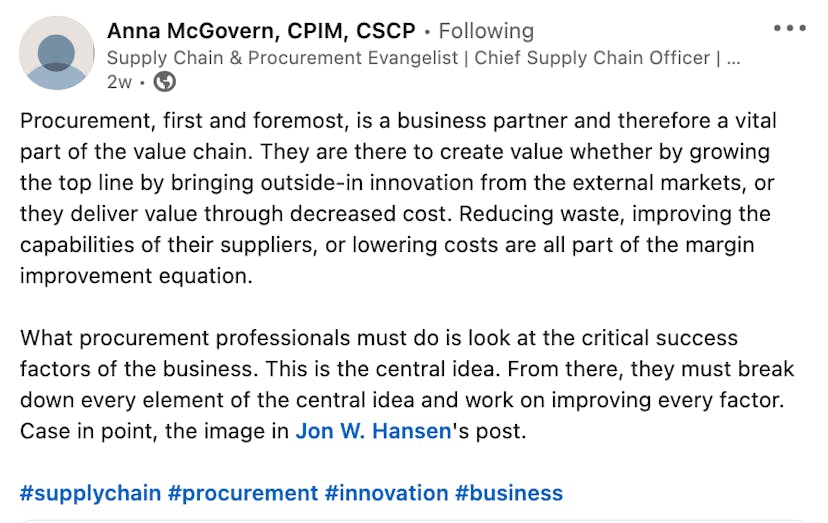 13 Procurement Leaders You Should Be Following | Responsive
