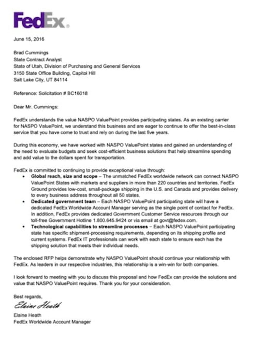 6 Tips to Write a Killer RFP Cover Letter: Template,... | Responsive