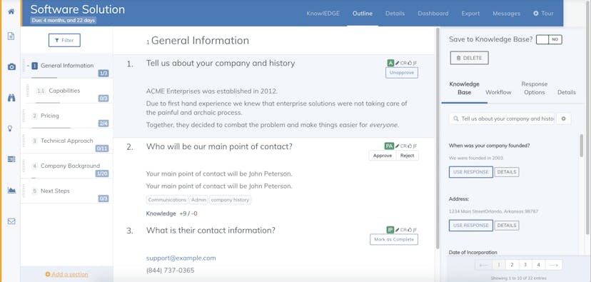 Proposal Compliance Matrix Guide: Tips, Template & Examples | Responsive