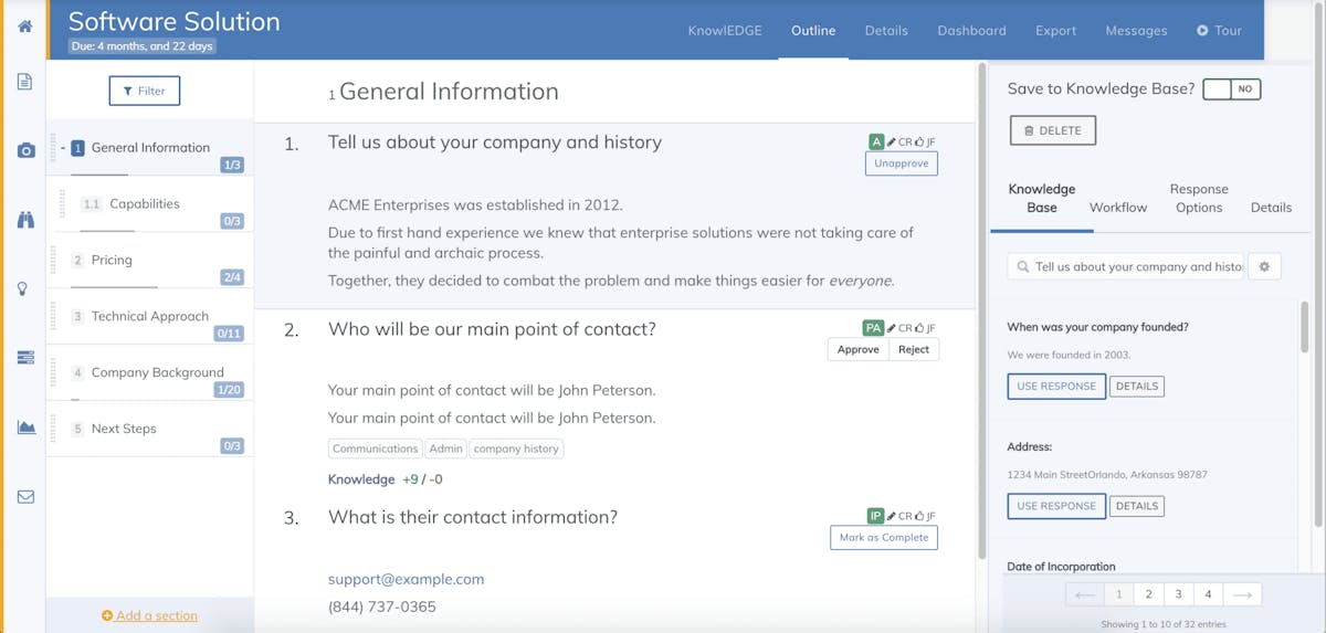Proposal Compliance Matrix Guide: Tips, Template & Examples | Responsive