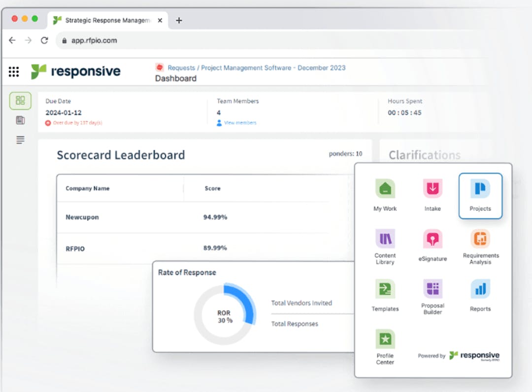 The Easy Way to Do RFP Scoring: Templates, Examples, Tips | Responsive