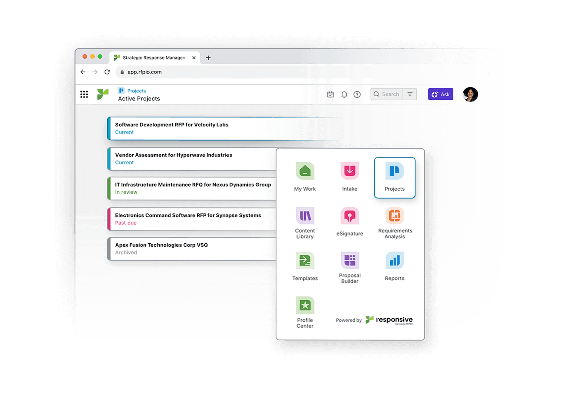 RFP Response Management Software | Responsive
