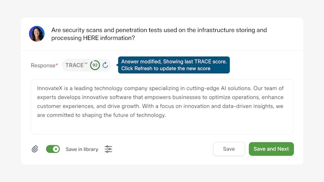 Introducing TRACE Score™: A new standard for trust in AI | Responsive