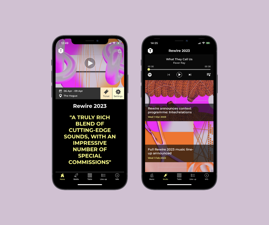 Download the official Rewire 2023 festival app