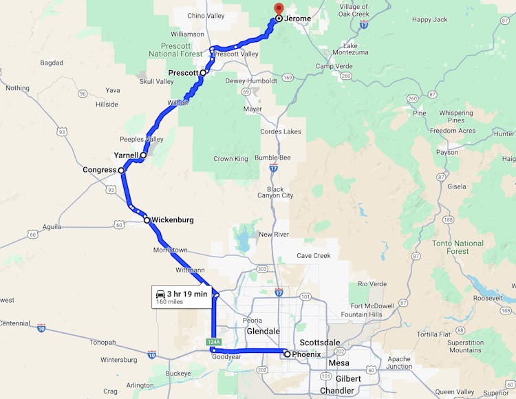 Best Motorcycle Rides near Phoenix - Part 1 - Riders Share