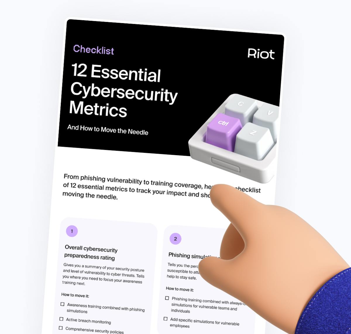 Checklist - 12 Essential Cybersecurity Metrics
