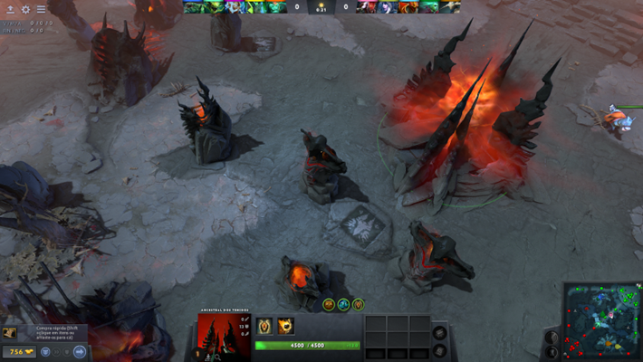 Dota 2 Mapa | Conheça tudo sobre o mapa de Dota 2