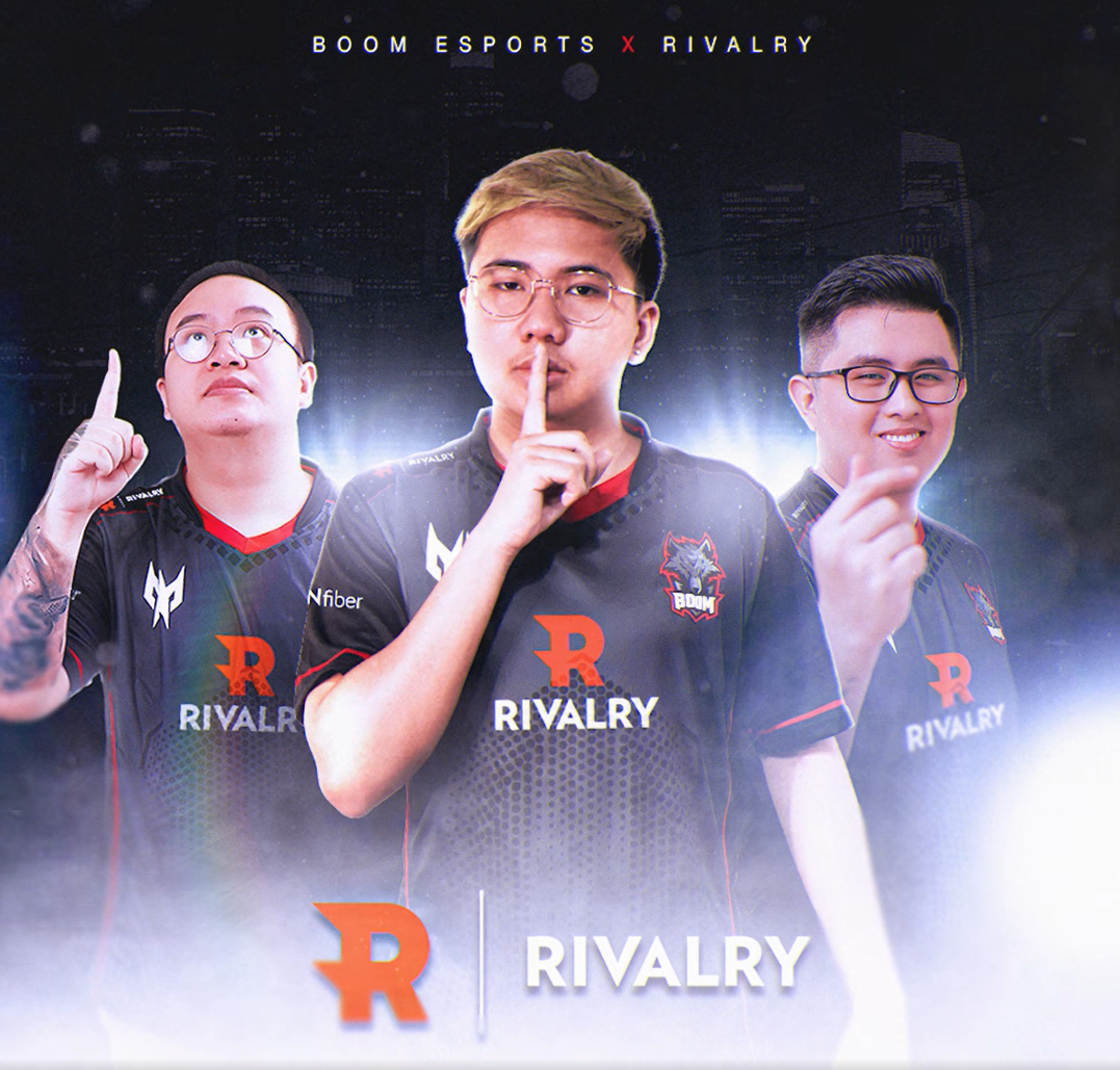Rivalry to be the Official Lead Sponsor of BOOM Esports