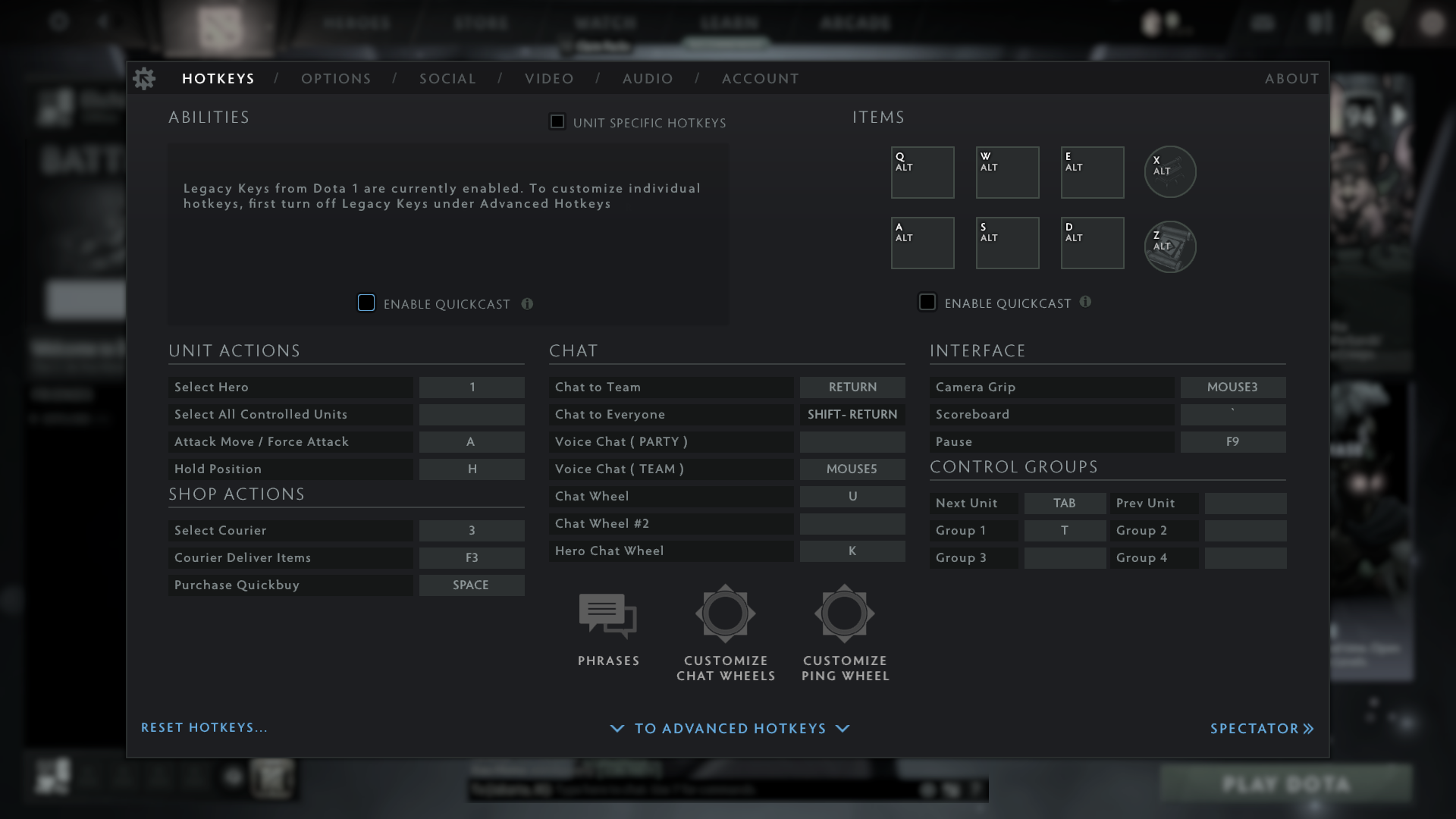 How Yopaj Sets Up His DOTA 2 Hotkeys, Settings, and Controls