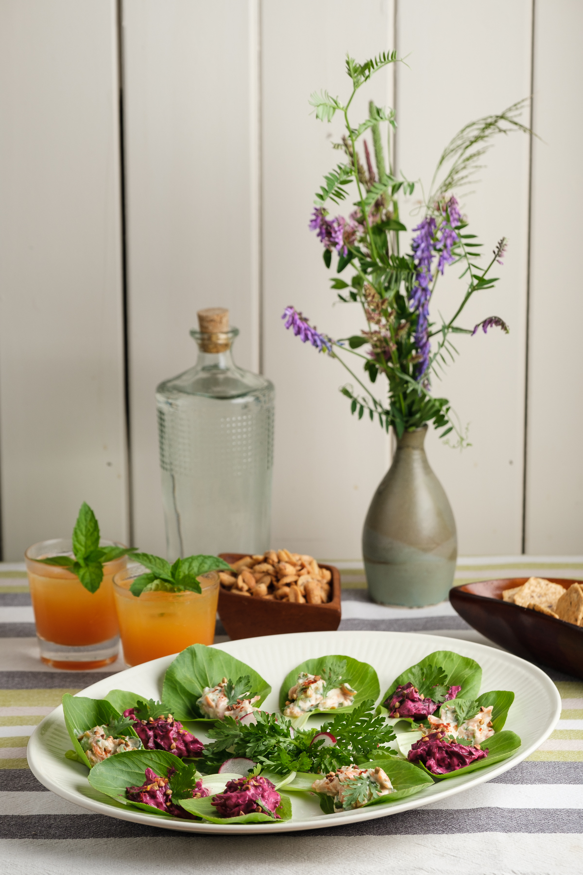 Bouchées de bok choy - Le Rizen - Le Rizen