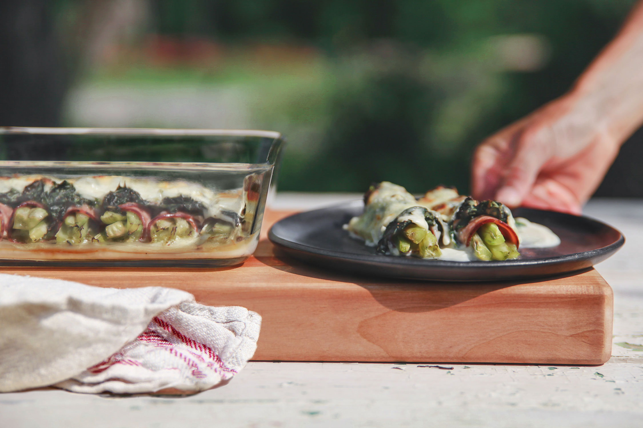 Recette Celtuce façon “chicon au jambon” - Le Rizen - Le Rizen