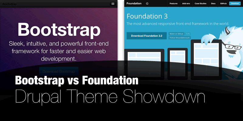 Drupal Theme Showdown: Bootstrap vs Foundation | Rob Montero