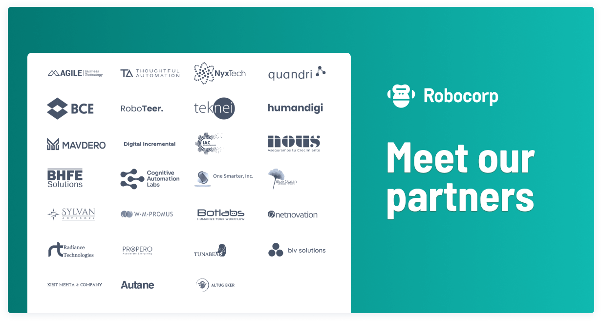 RPA and RaaS Partnership Program | Roborcorp | Robocorp
