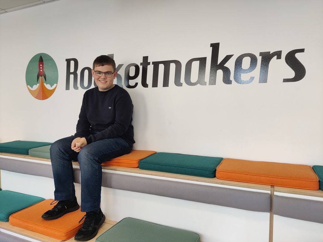 Rocketmakers welcomes Daniel for work experience! | Rocketmakers