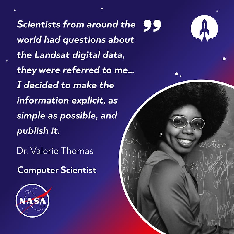Introducing Valerie Thomas - NASA success story Introducing Valerie Thomas - NASA success story