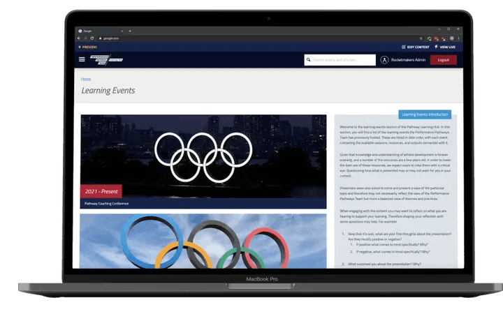 Performance Pathway Hub