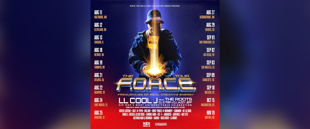 Ll Cool J Kicks Off The Force Tour In August With The Roots Dj Z Trip And Dj Jazzy Jeff