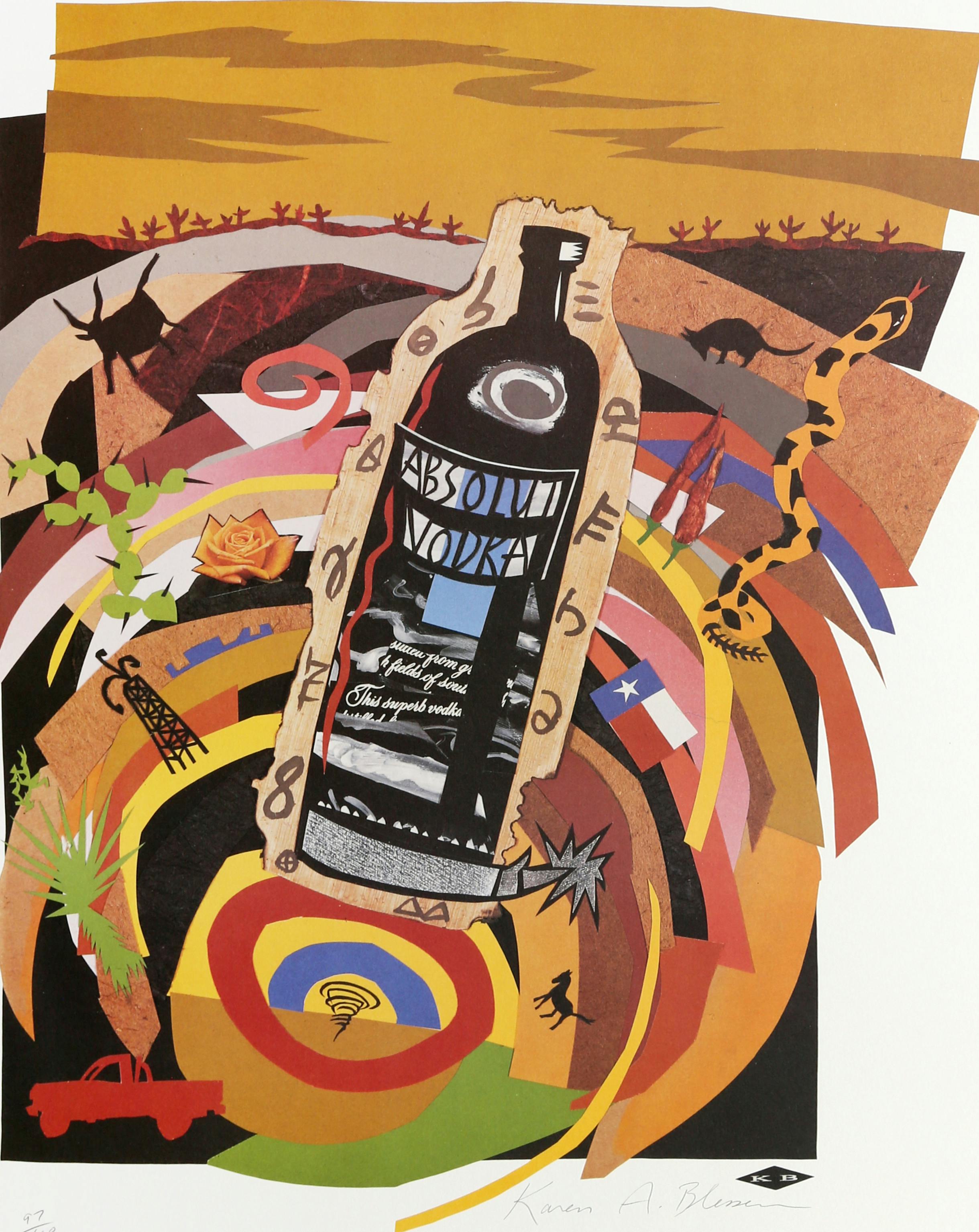 Prints By American Graphic Artist Karen Blessen Available Online ...