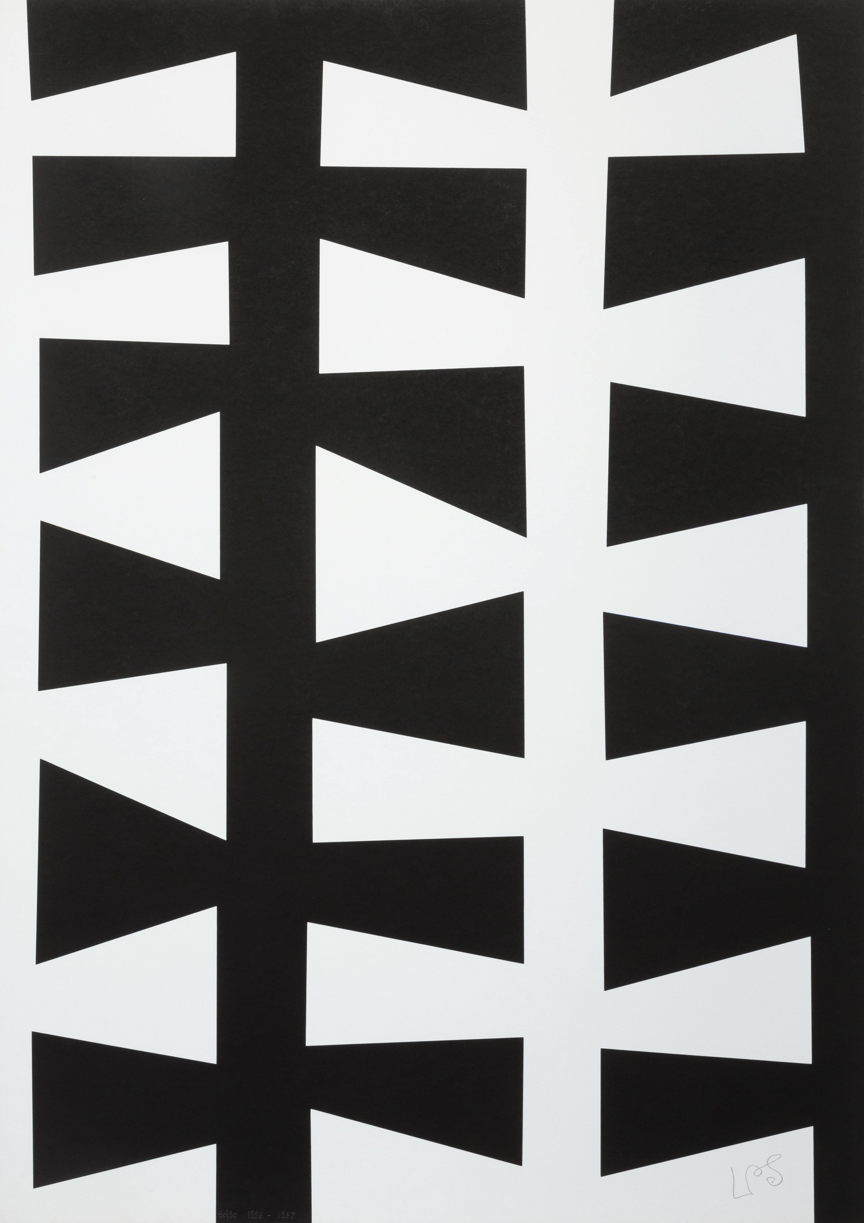 Shop Minimalist Prints By American Artist Leon Polk-Smith At RoGallery ...