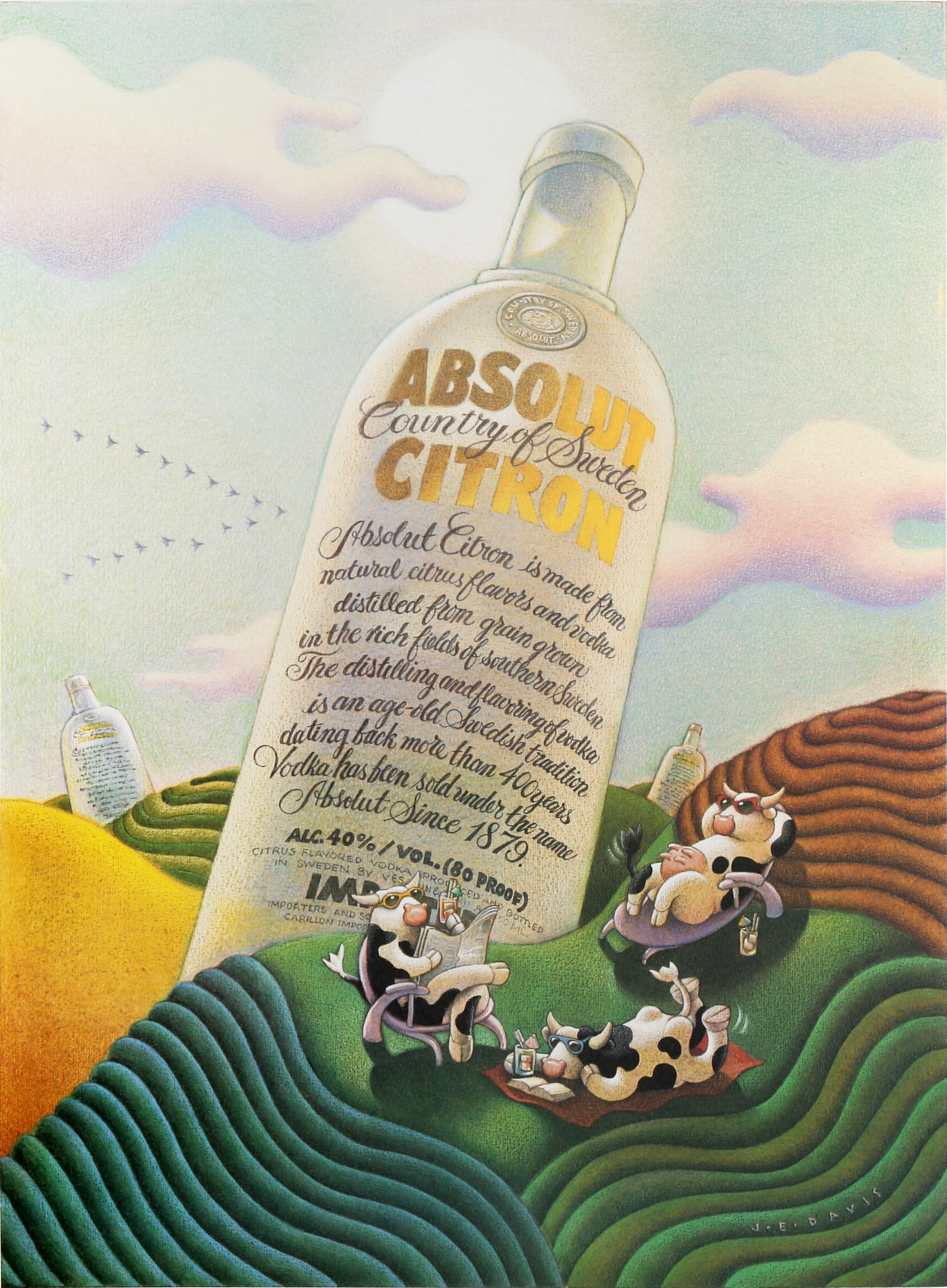 Prints Available Online By American Artist J. E. Davis | RoGallery