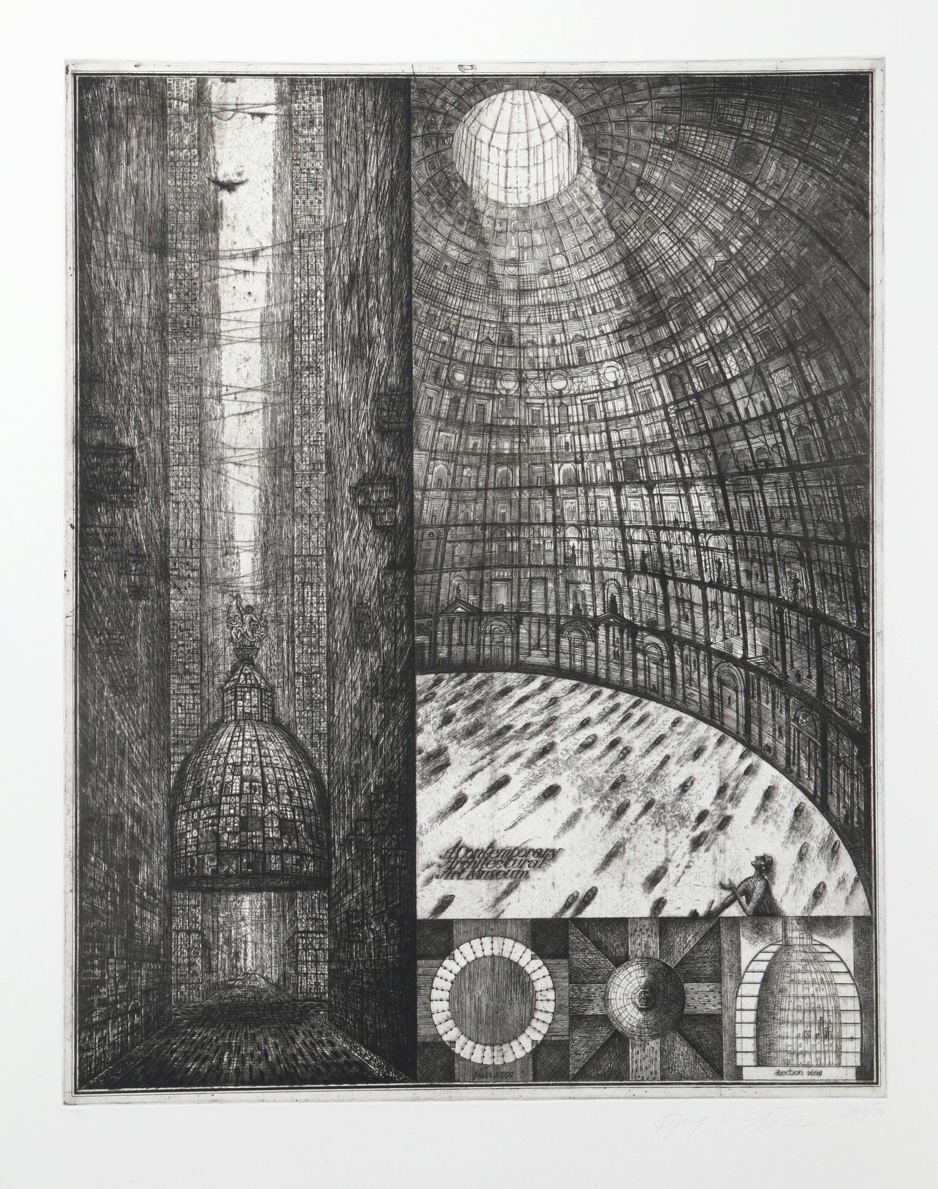 Etchings By Alexander Brodsky & Ilya Utkin | RoGallery