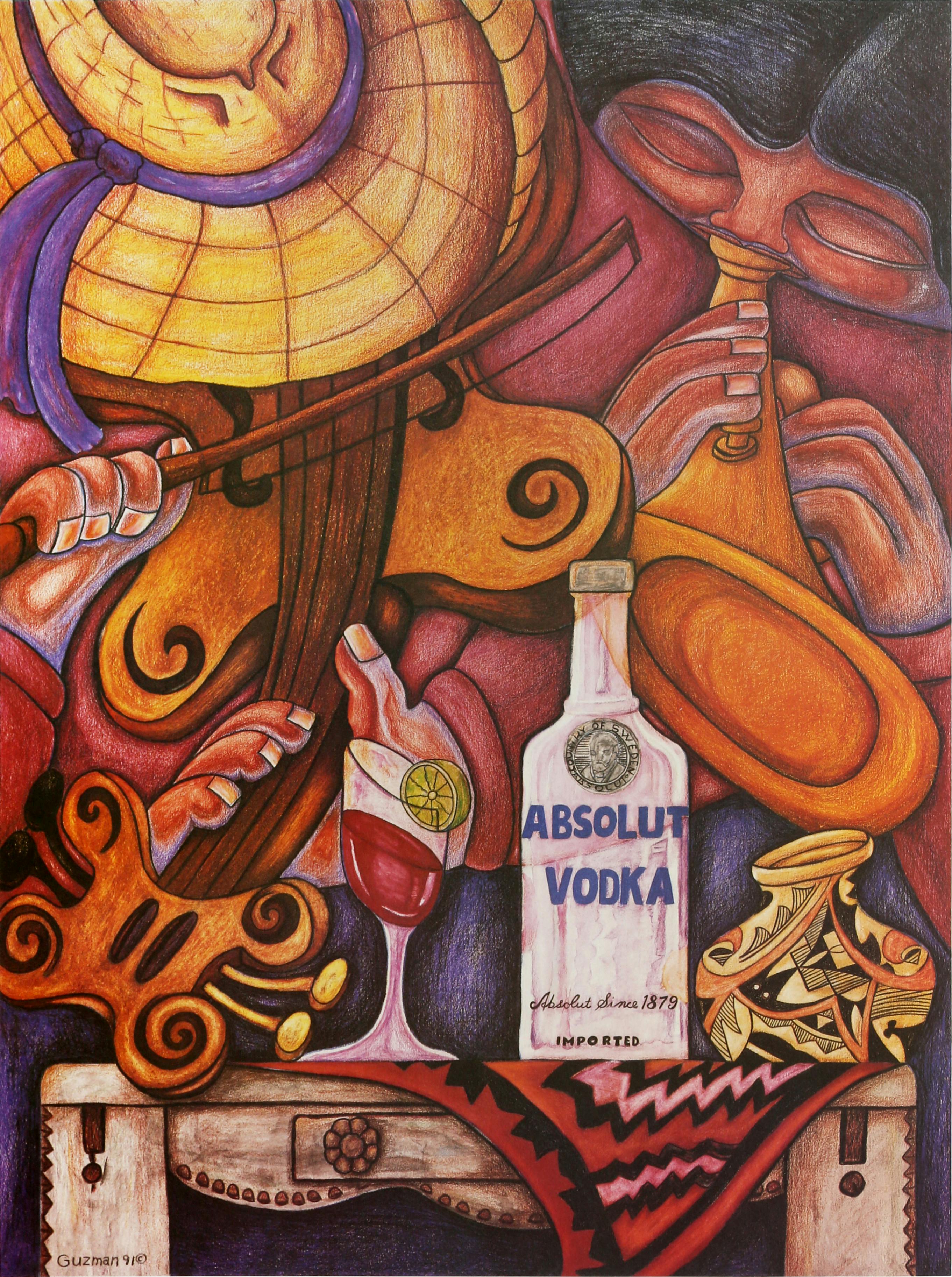New Arrivals From The Absolut Vodka Statehood Series By American Artist Gilberto Guzman | RoGallery