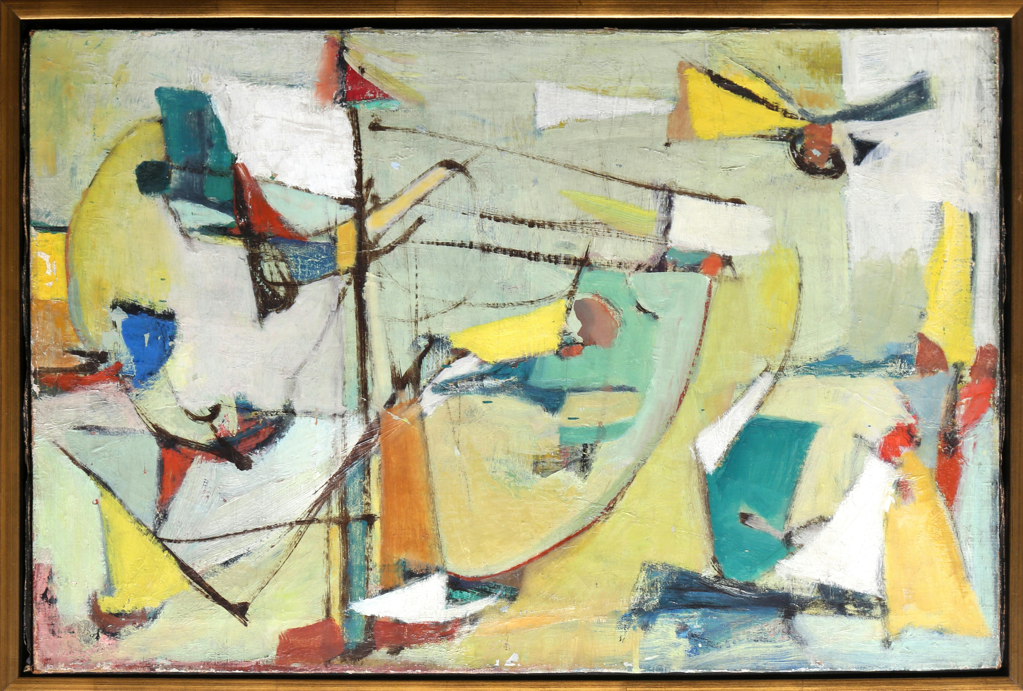Abstract Expressionist Paitnings By American Artist Albert Kotin ...