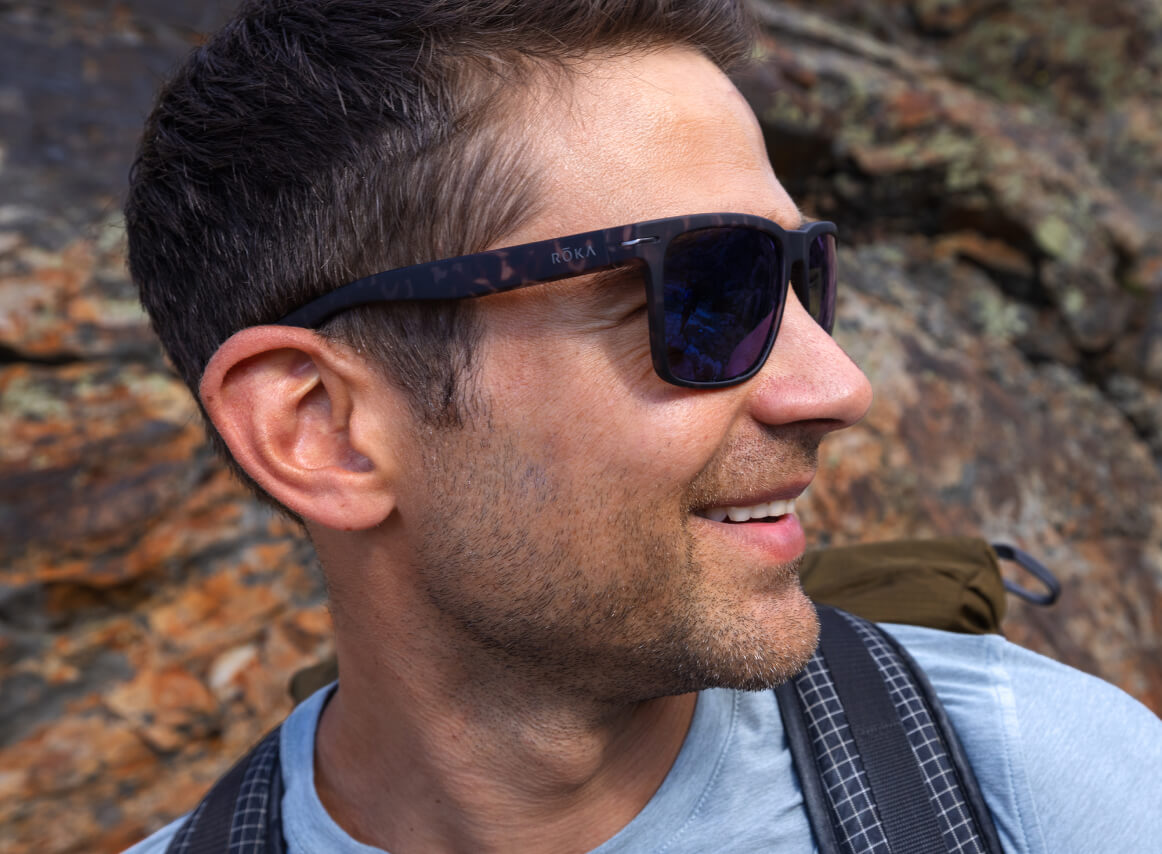 Barton Prescription Sunglasses | Modern Rectangular Glasses | ROKA