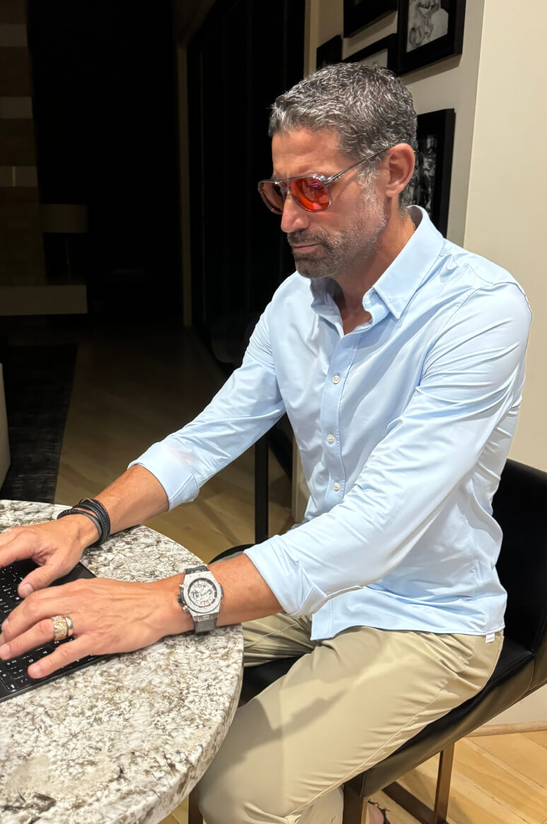 Hunter 1.0 Wind Down™ Blue-Light Glasses | ROKA