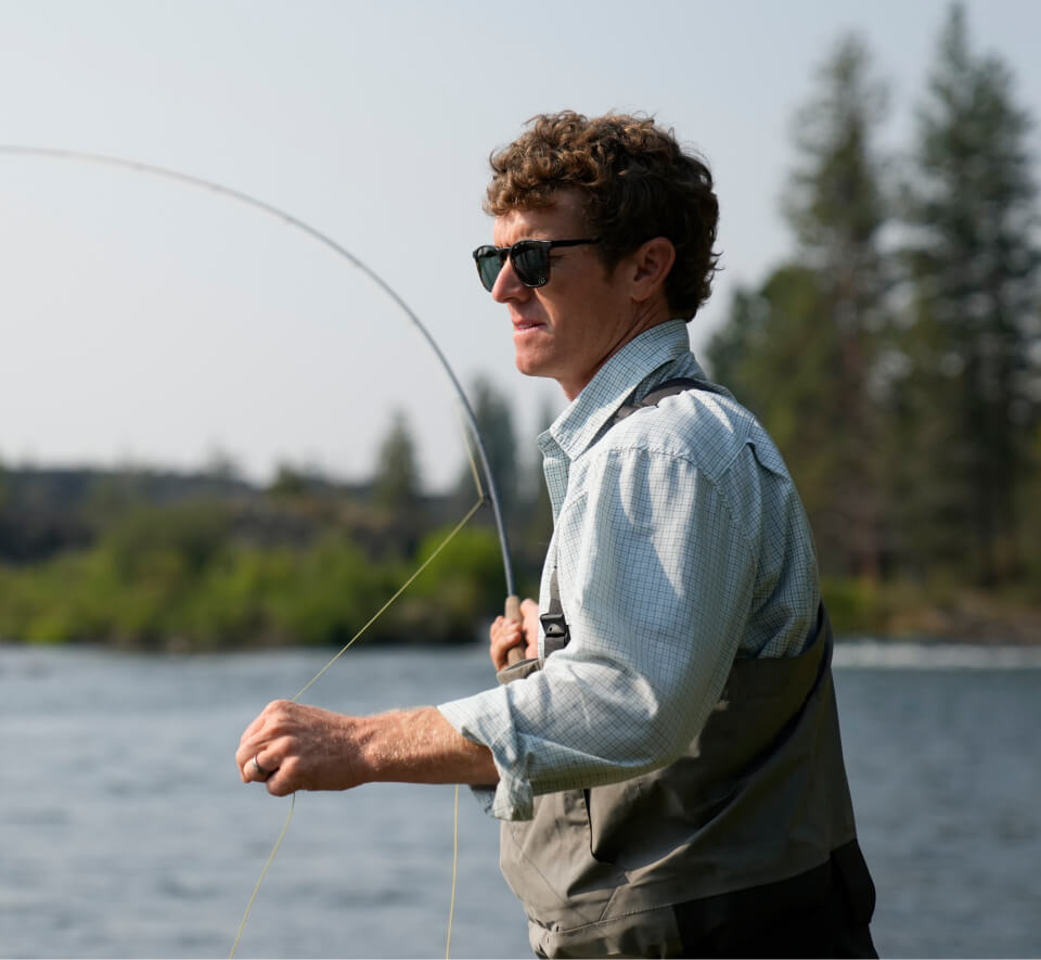 Rory Sunglasses | Lightweight Slim Rectangular Sunglasses | ROKA