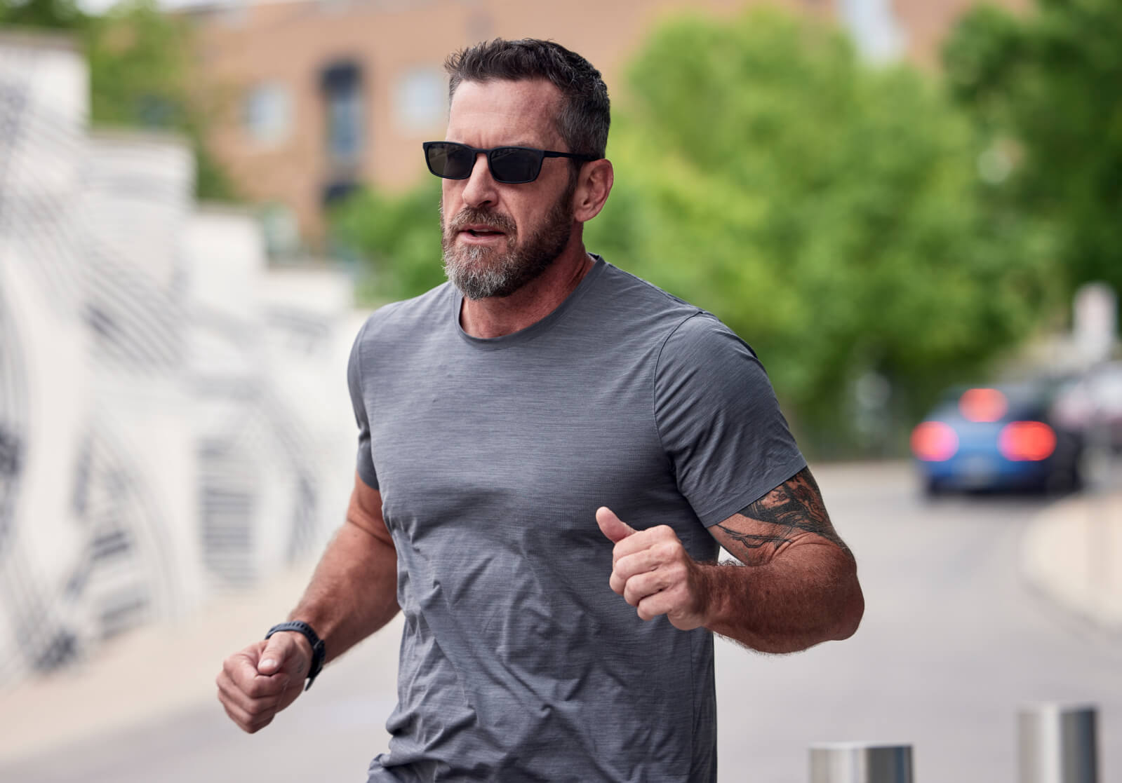 Palmer Prescription Sunglasses | Wide Rectangular Glasses | ROKA