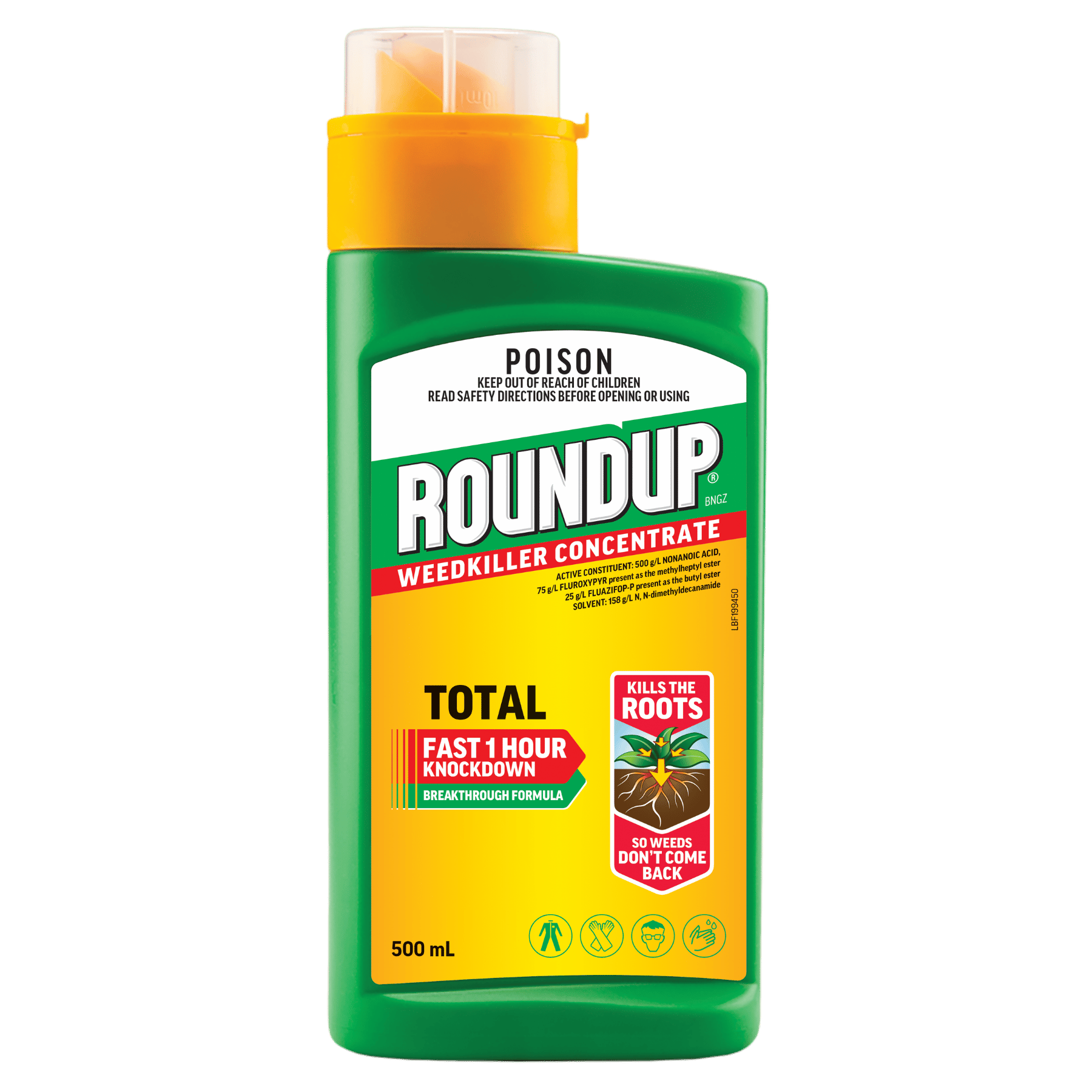 ROUNDUP® Total Weedkiller 500ML Concentrate ROUNDUP® Total Weedkiller 500ML Concentrate