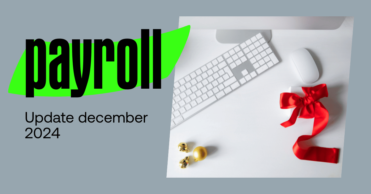Payroll update december 2024
