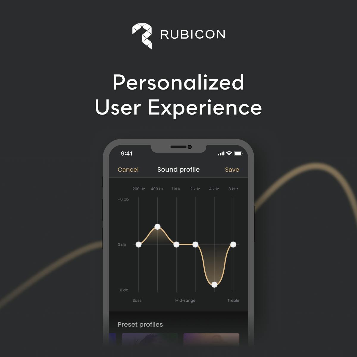 Mobile App Development for Personalized Sound Experience | RUBICON