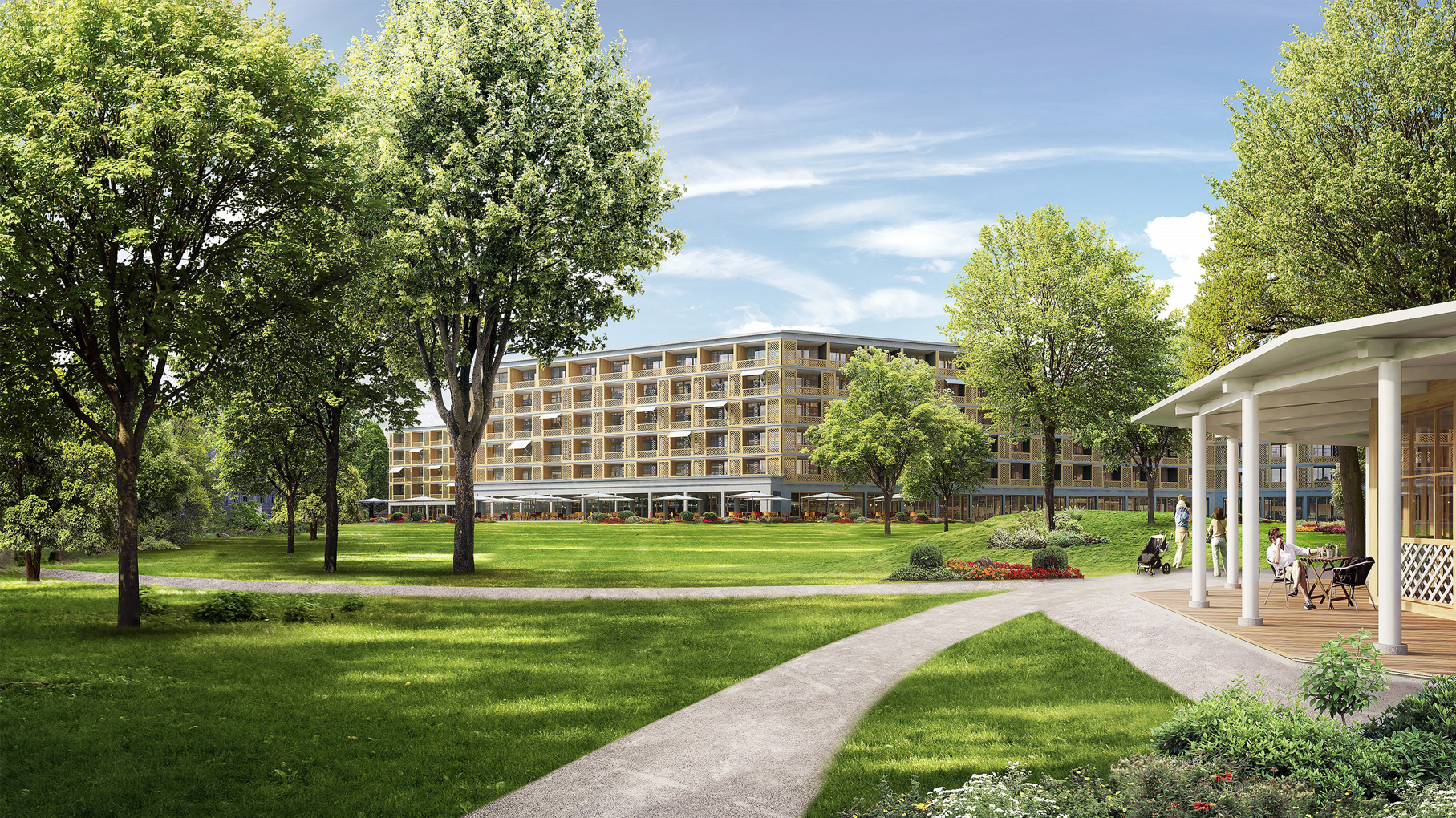 Corporate Design für BUFF MEDICAL RESORT- Ruess Group