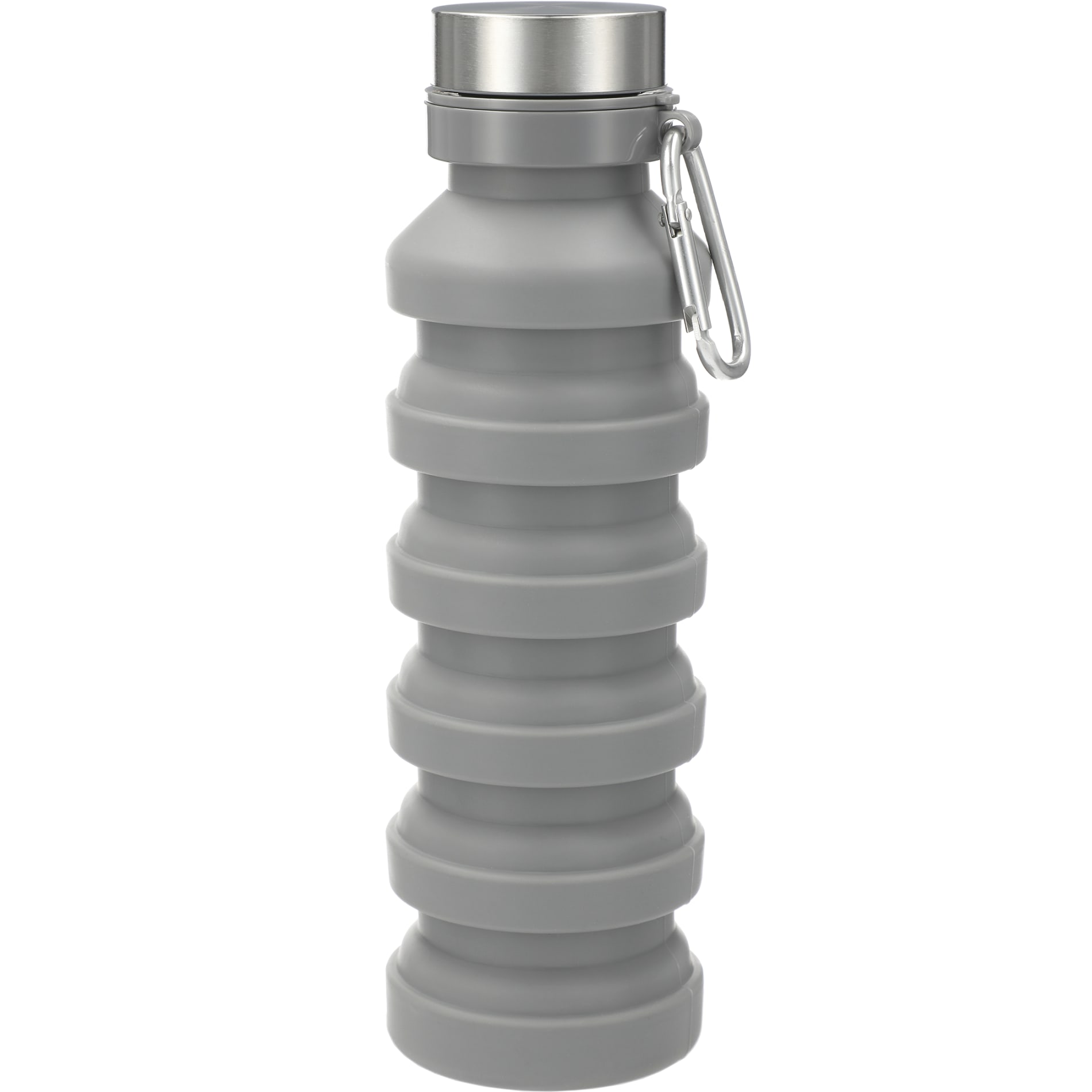 Custom 18 oz. Silicone Collapsible Water Bottle | Design Online