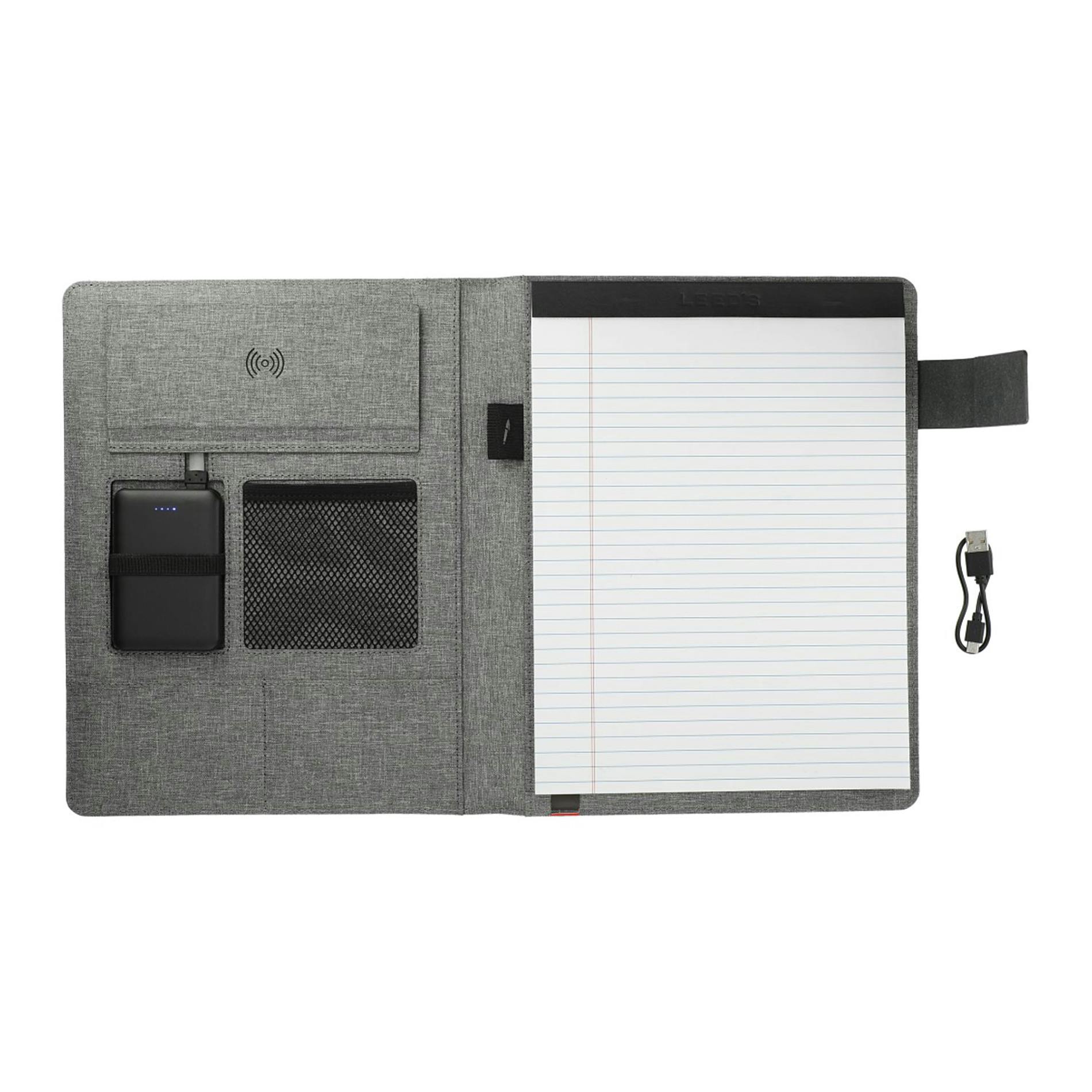 Custom Reclaim RPET 5000 mAh Wireless Charging Writing Pa | Design Online Custom Reclaim RPET 5000 mAh Wireless Charging Writing Pa | Design Online