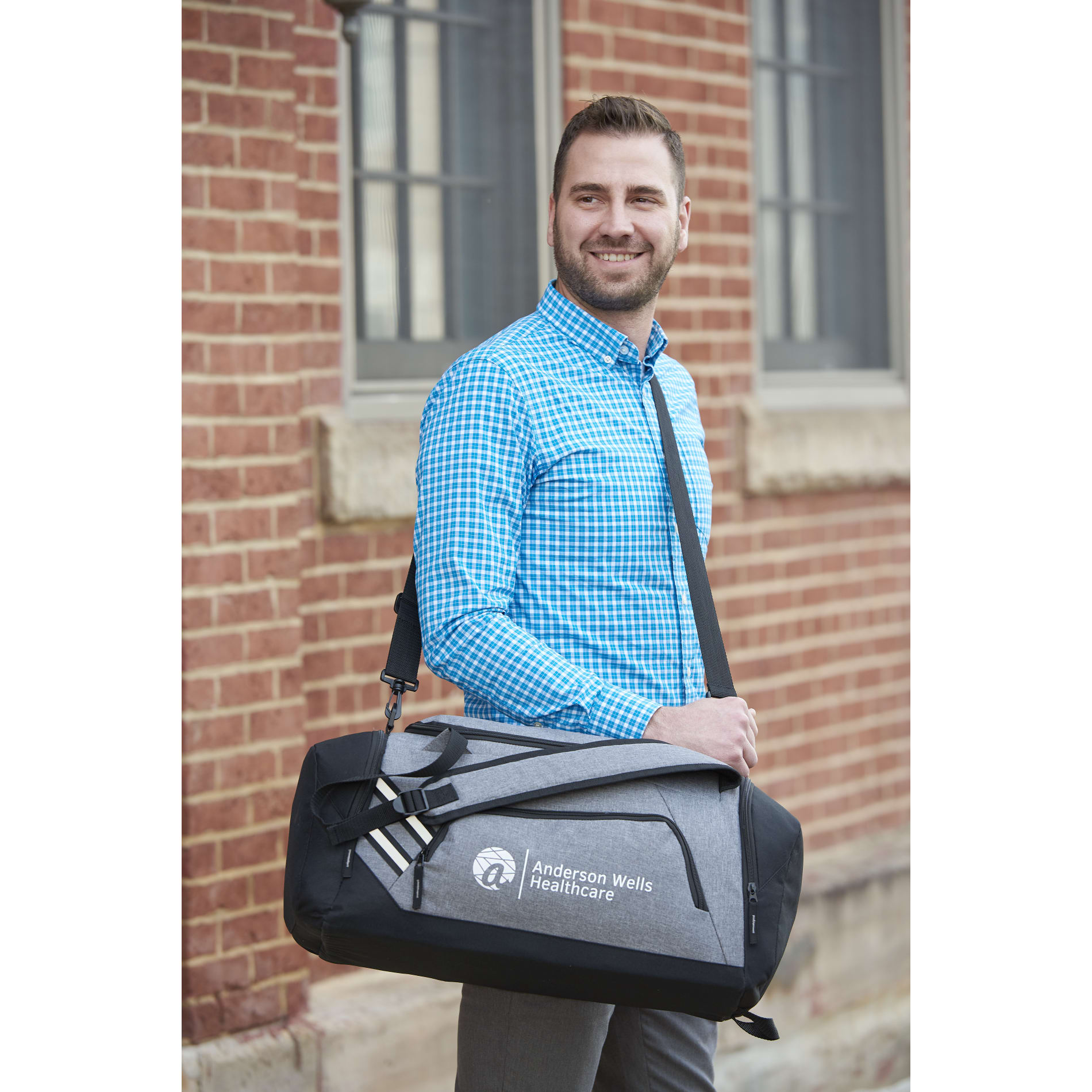 Custom Sebring Convertible Graphite Duffel | Design Online