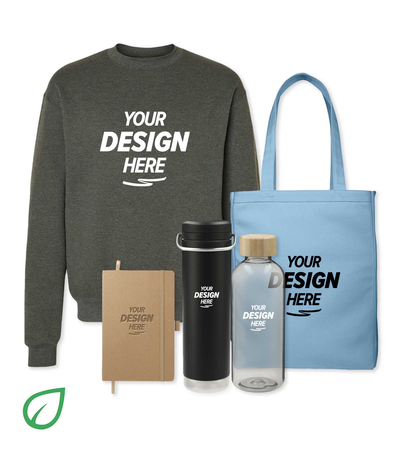 Custom Sustainable Swag | Design Eco-Friendly Products Online