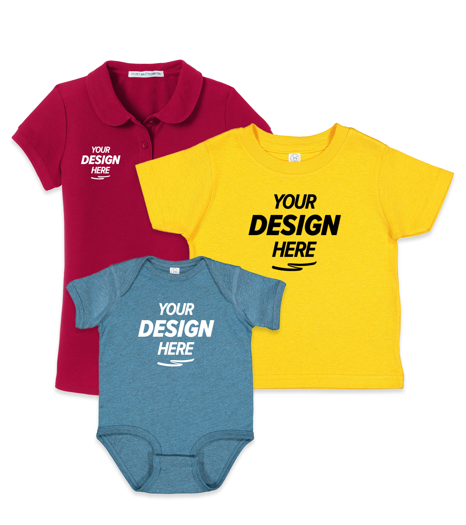 Custom Kids Apparel | Design Custom Kids Clothes Online
