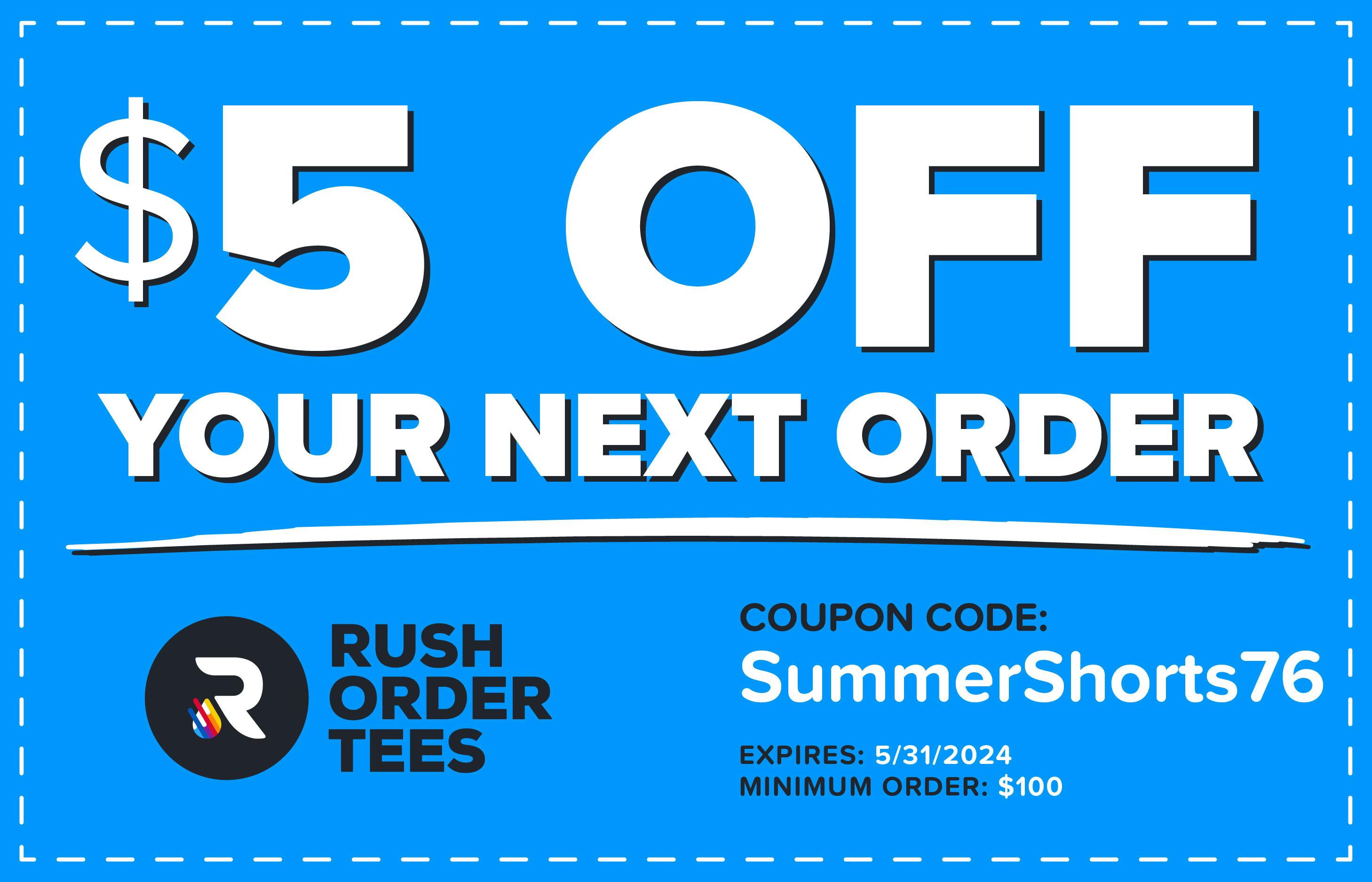 Rushordertees Promo Codes And Coupons Save On Your Order