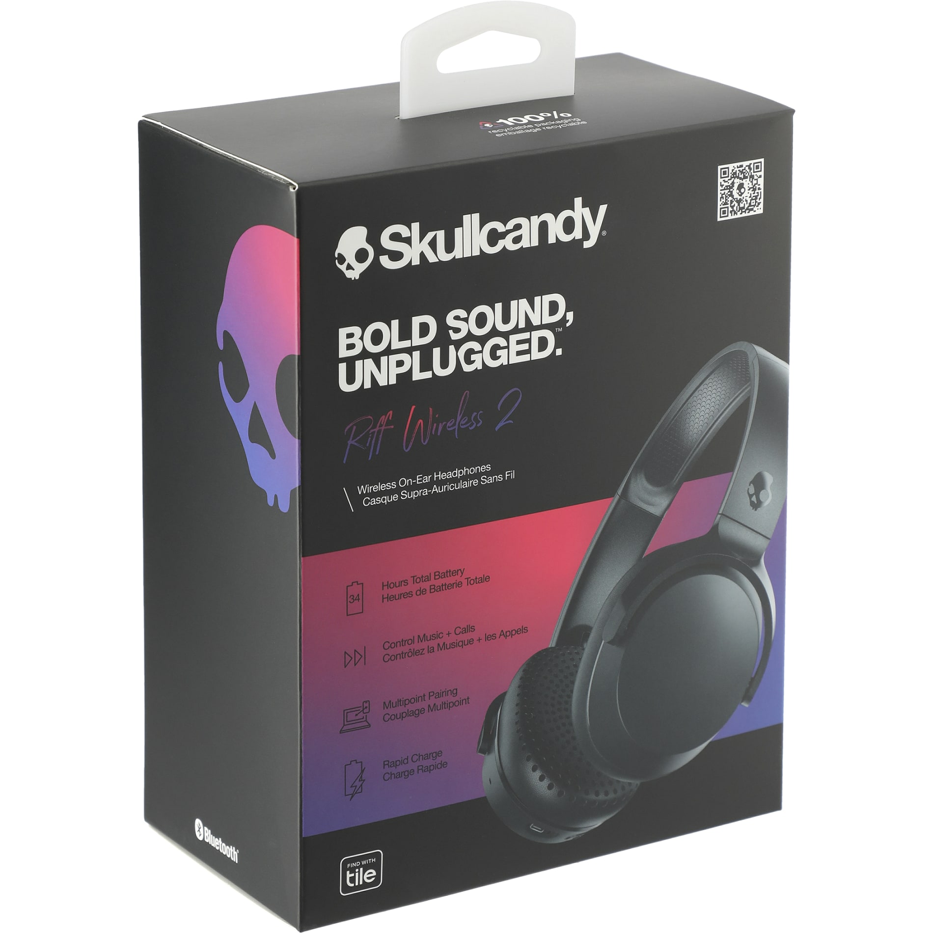 Custom Skullcandy Riff 2 Bluetooth Headphones | Design Online