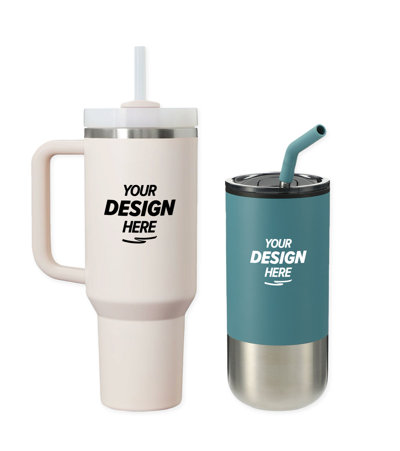 Custom Drinkware with Low Minimums & Fast, Free Shipping