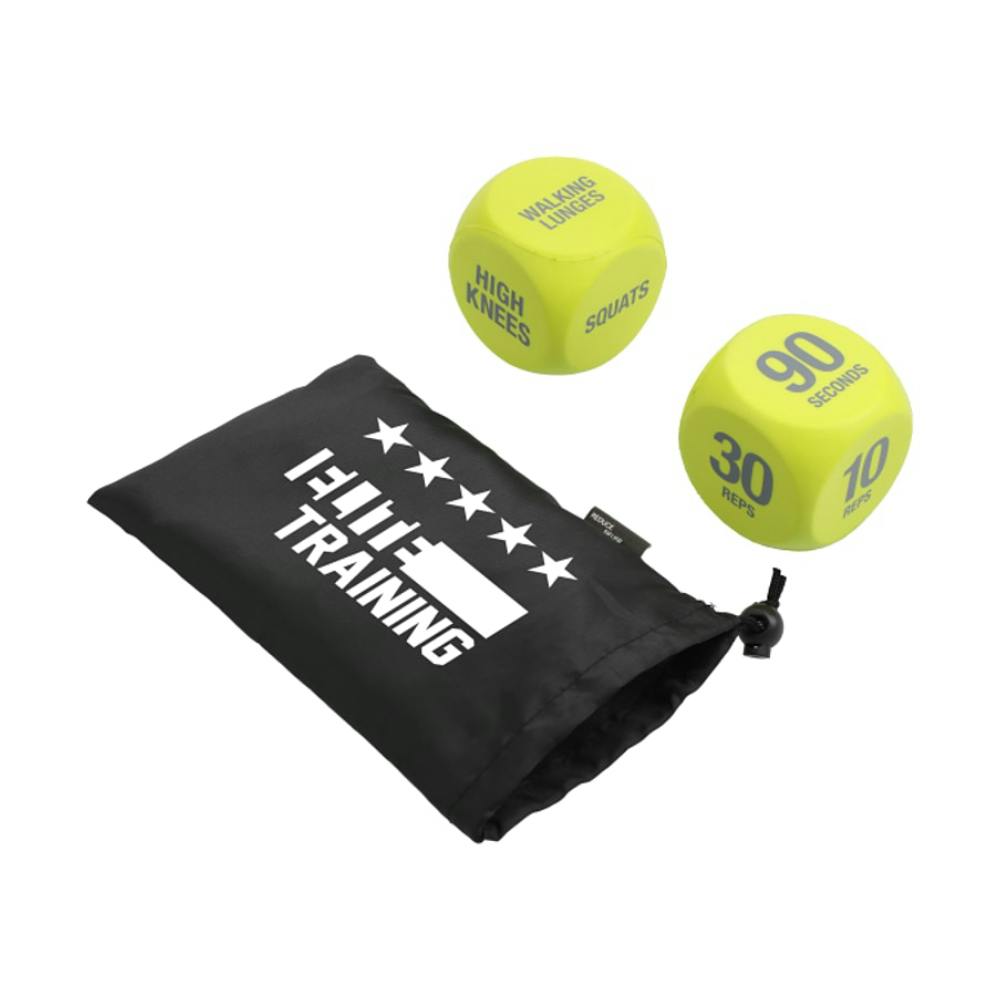 Custom 2 Piece Exercise Dice | Design Online