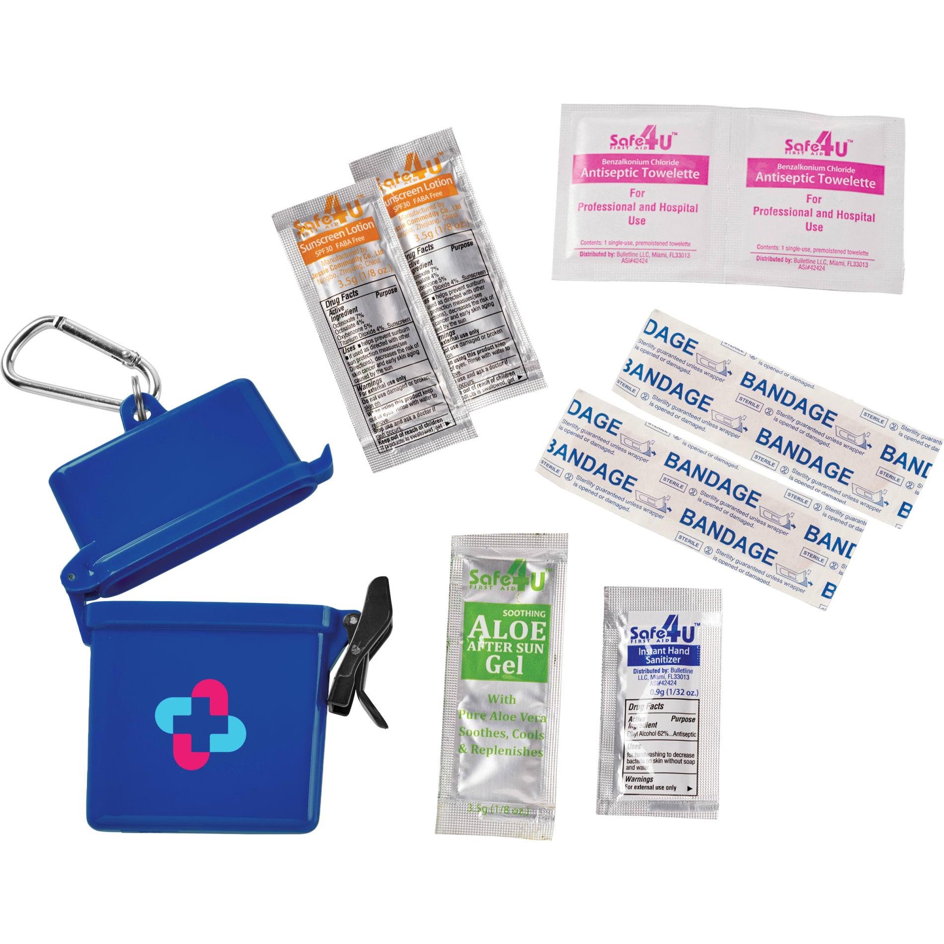 Custom Trek 8-Piece Waterproof First Aid Kit | Design Online