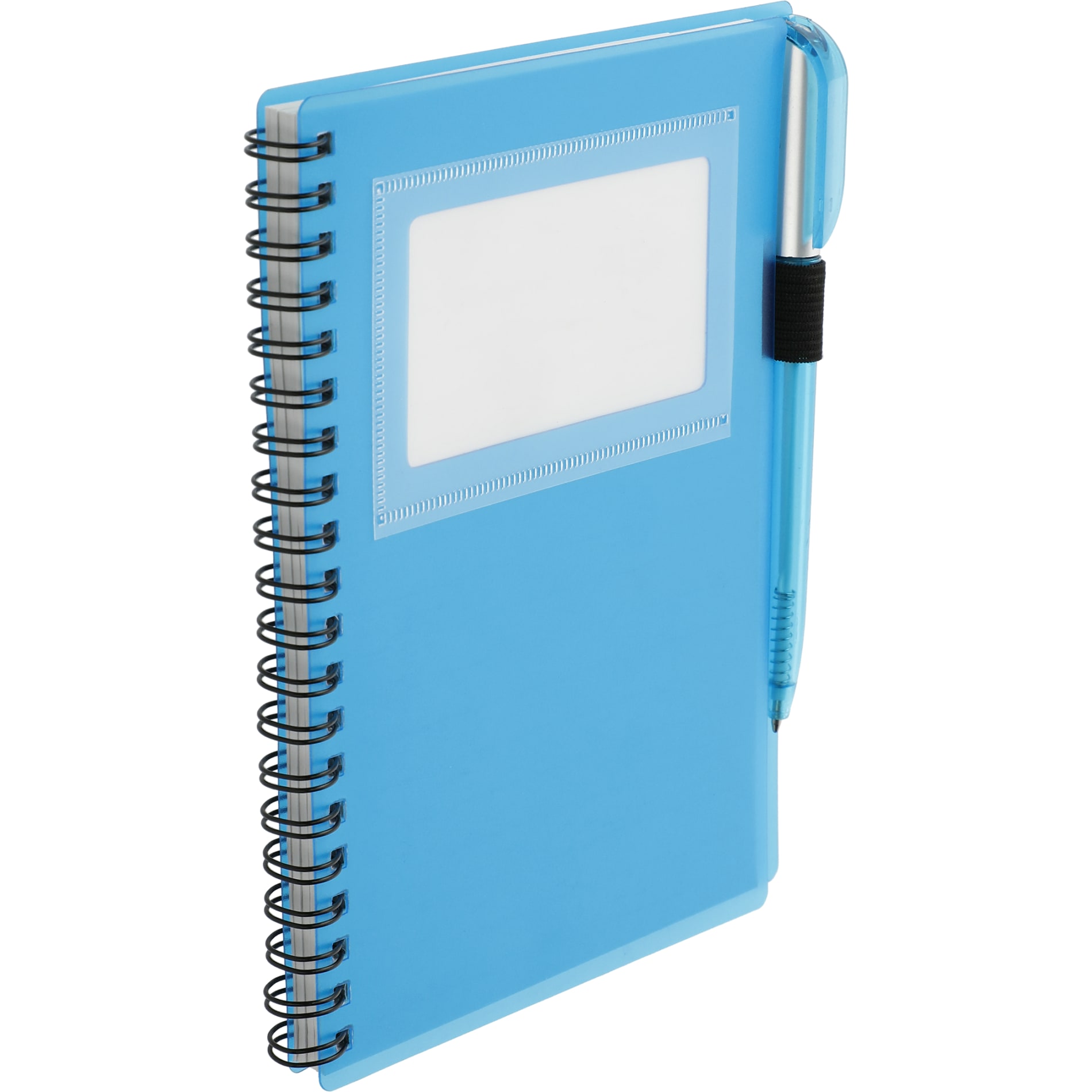 Custom 5.5" x 7" Star Spiral Notebook w/Pen | Design Online