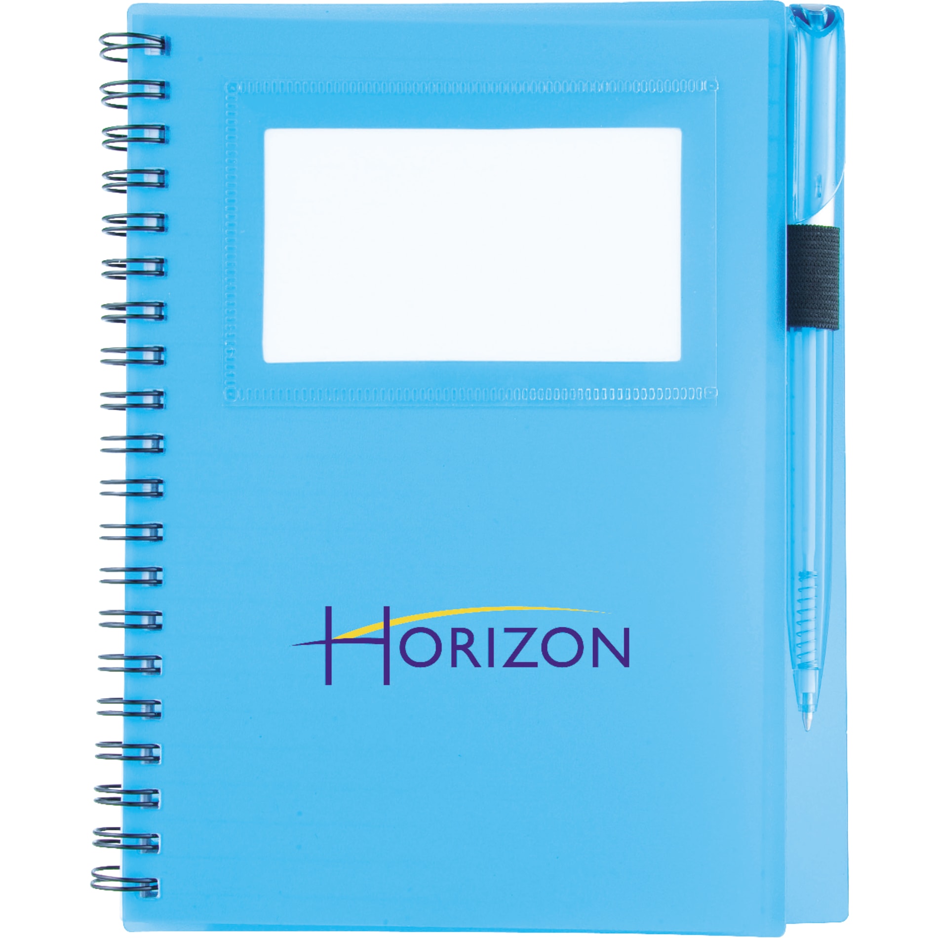 Custom 5.5" x 7" Star Spiral Notebook w/Pen | Design Online