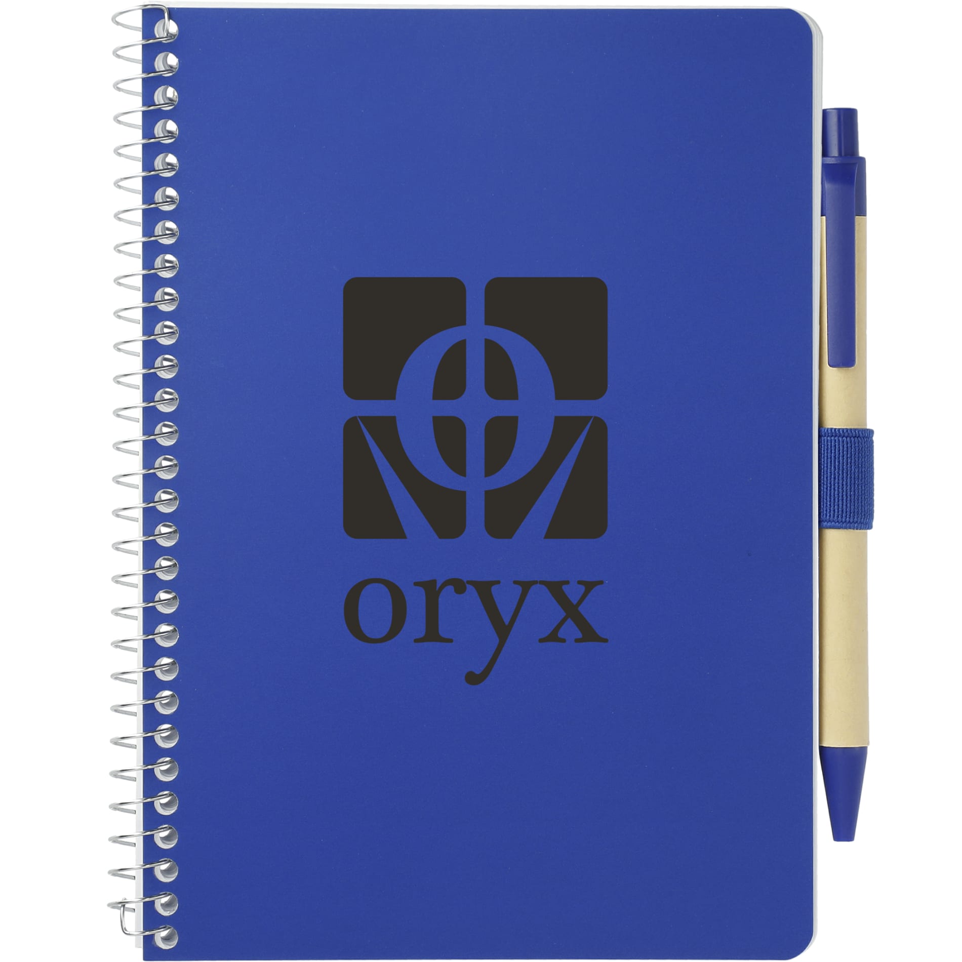 Custom 5” x 7” FSC® Mix Spiral Notebook with Pen | Design Online