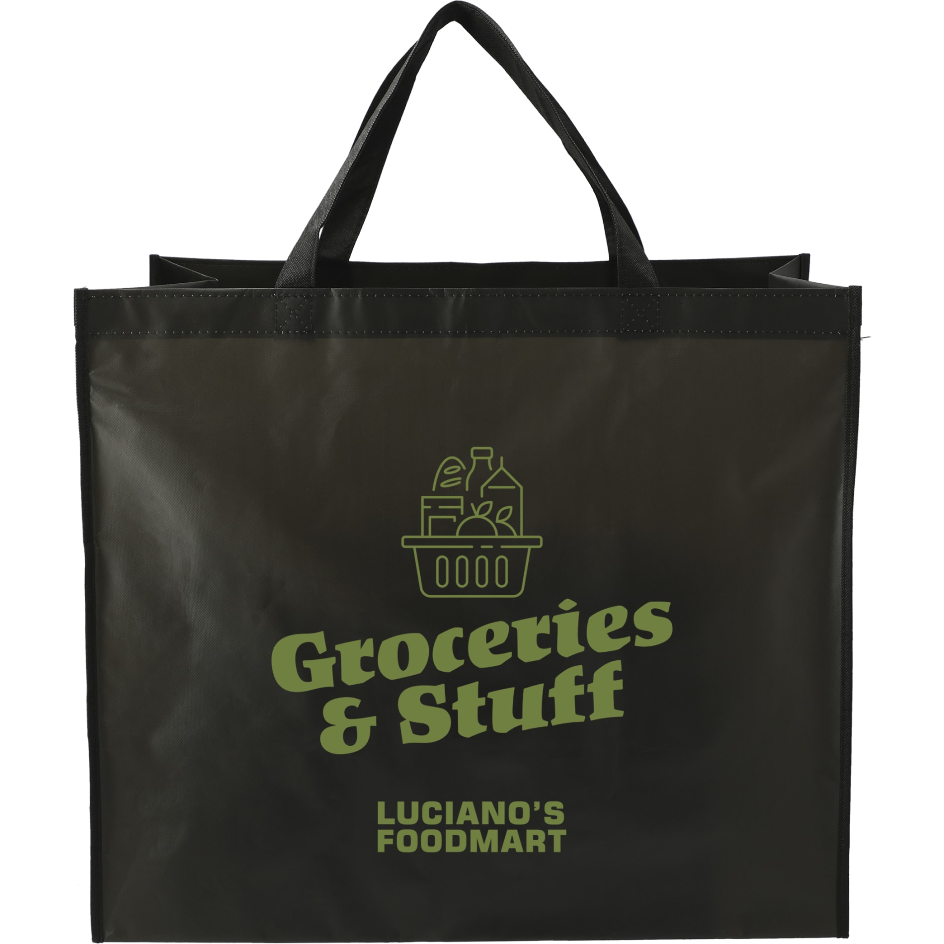Custom Double Laminated Wipeable Jumbo Tote | Design Online