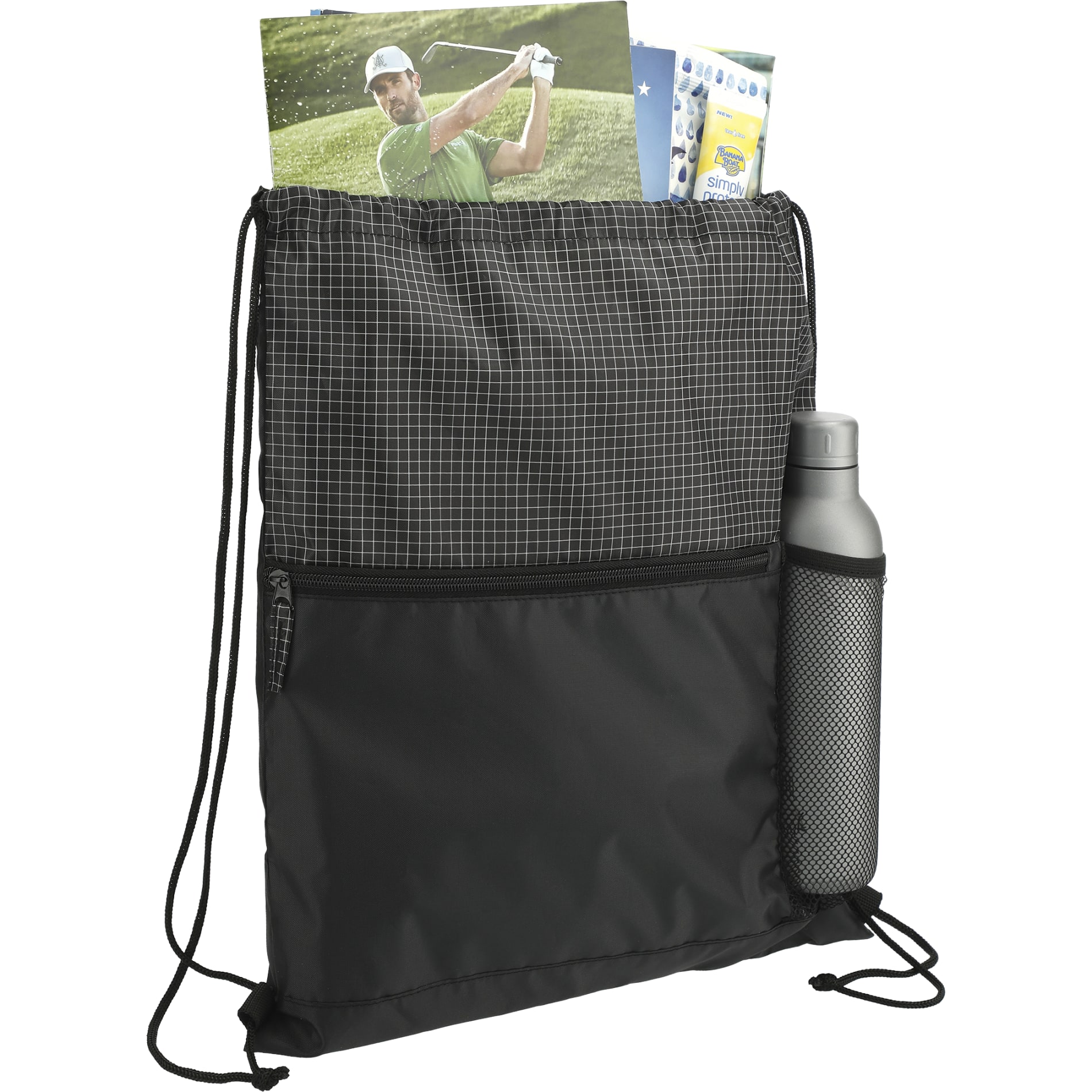 Custom Grid Drawstring | Design Online